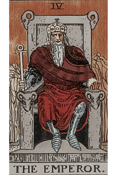 The Emperor (Upright & Reversed) Tarot Card Meaning - Sage & Moon